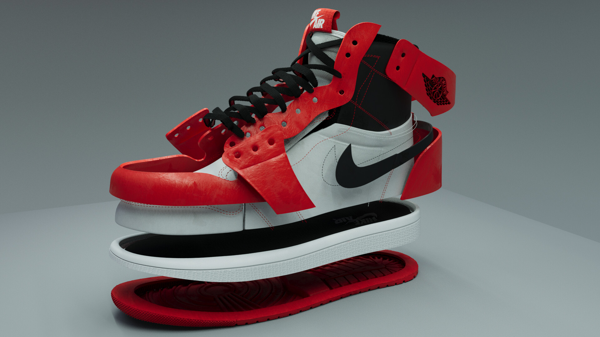 ArtStation - Jordan 1 OG Chicago