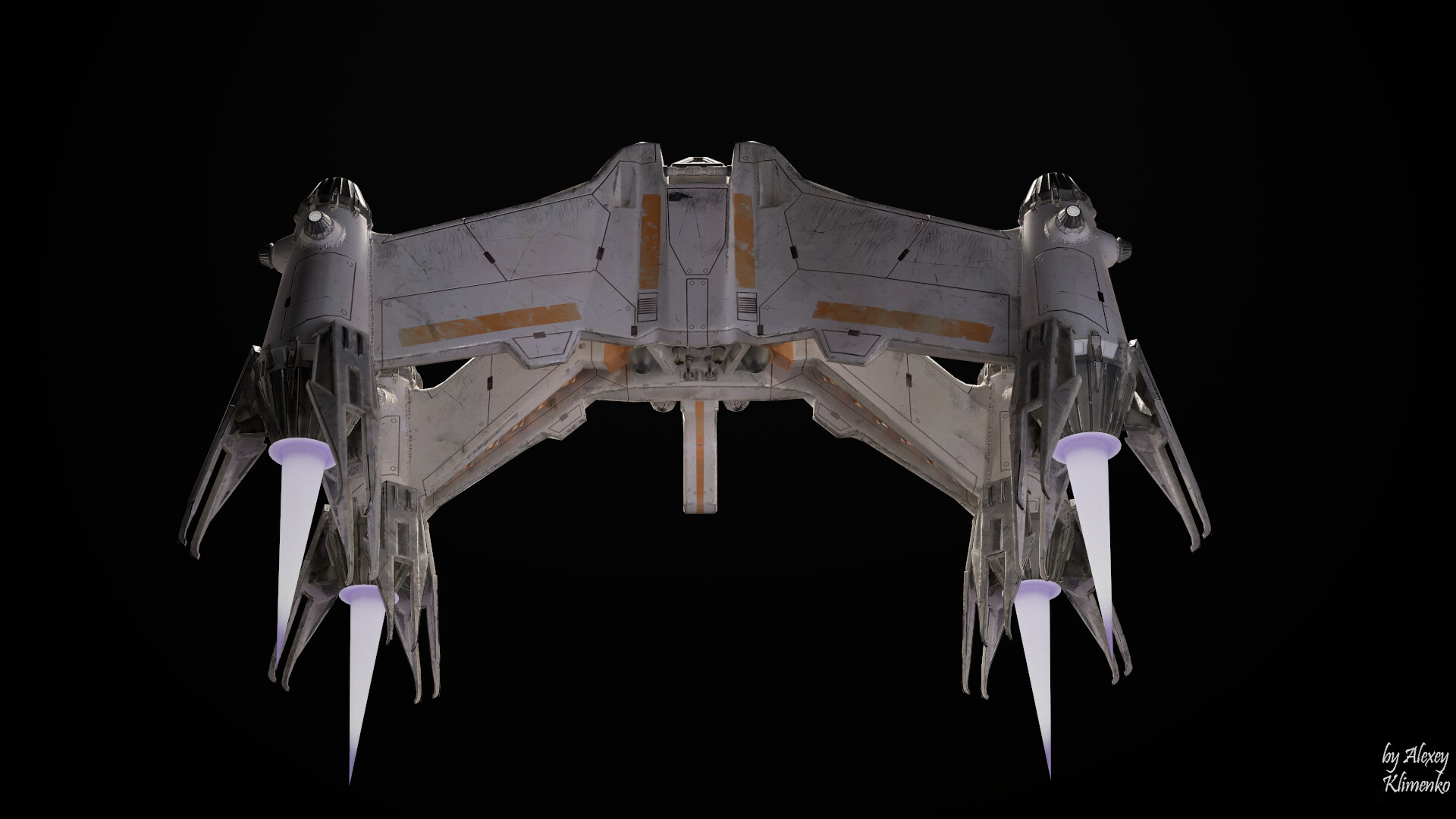 Alexey Klimenko - Star Fury spaceship Babylon 5