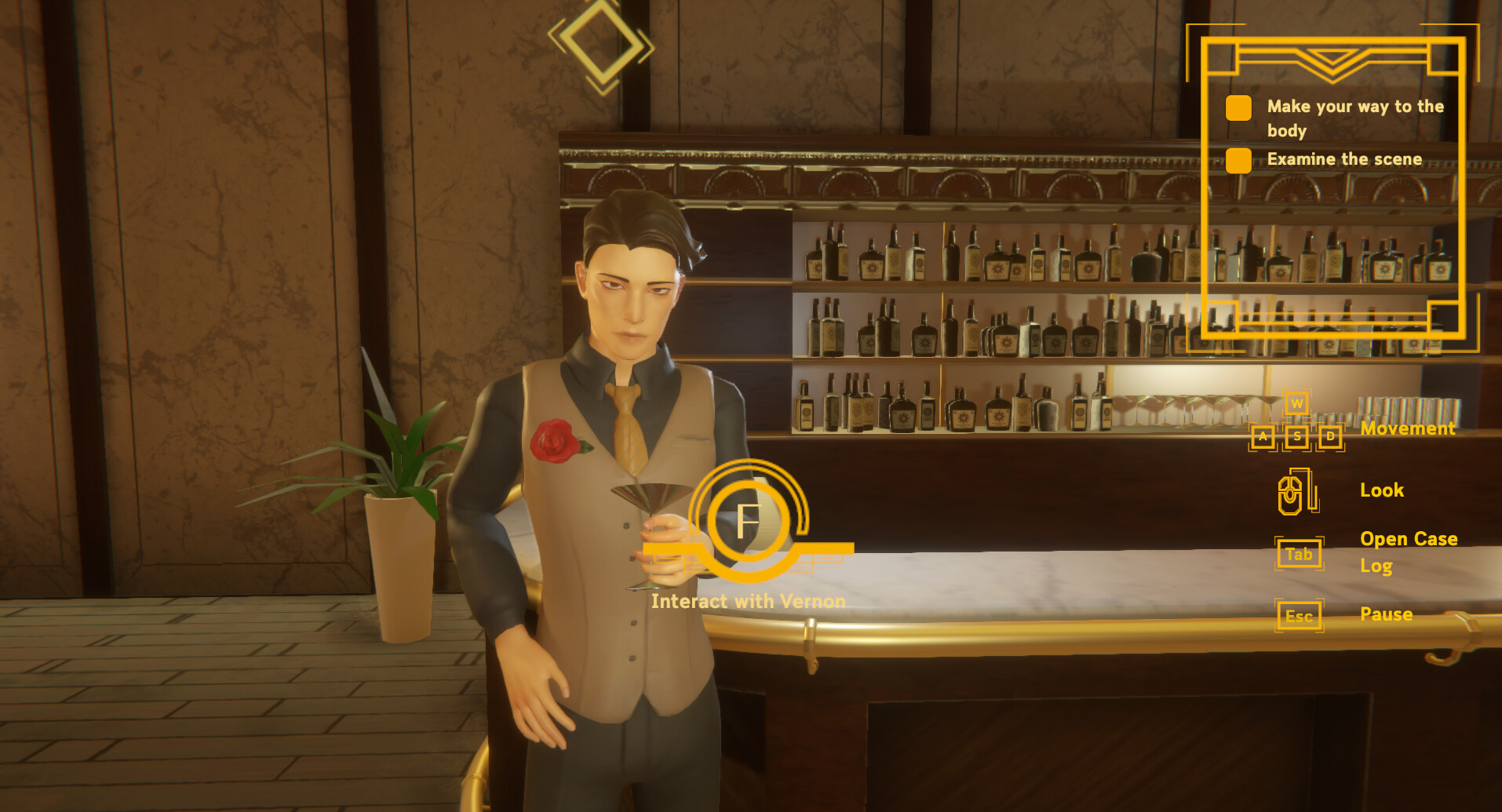 Hazel G - Murders At Moorcliffe Character art