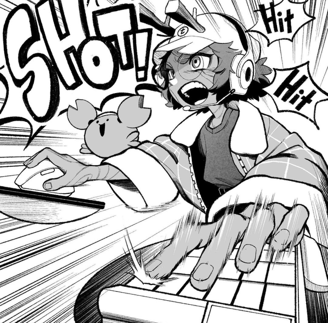 ArtStation - Natula is obsessed with games.🎮🔥