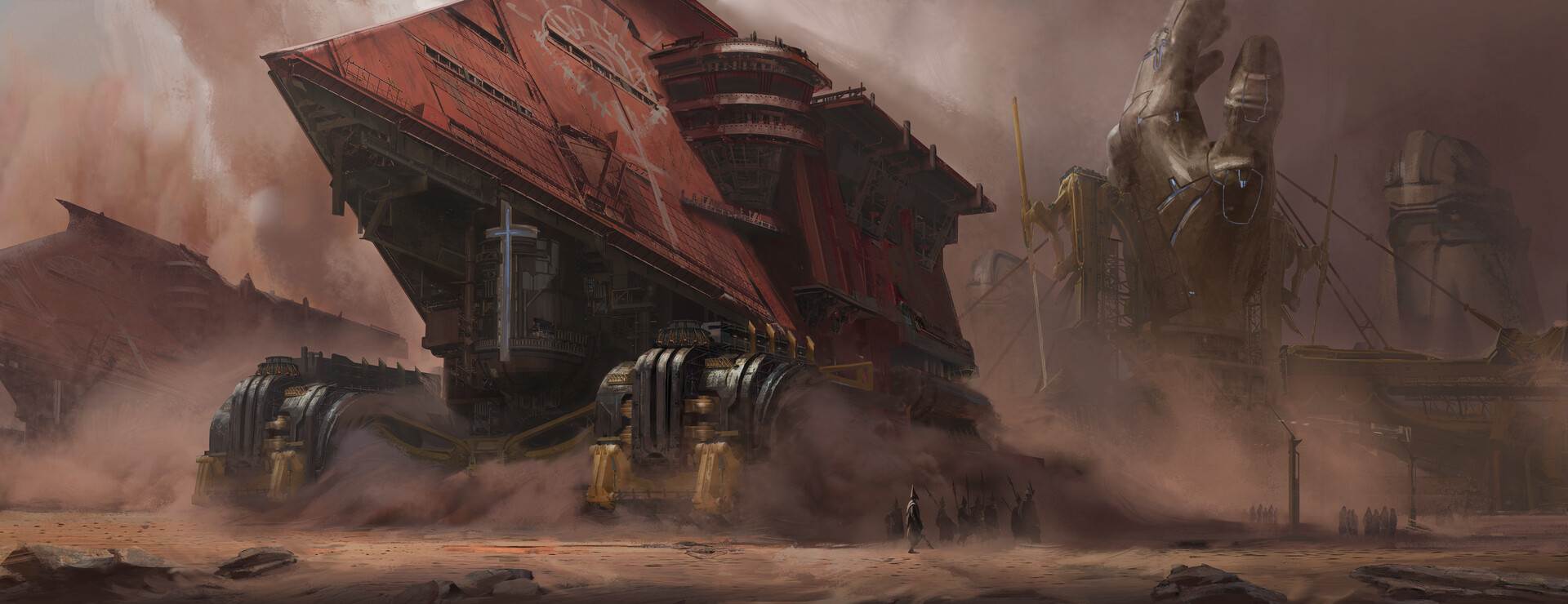 ArtStation - God Track. Assembling