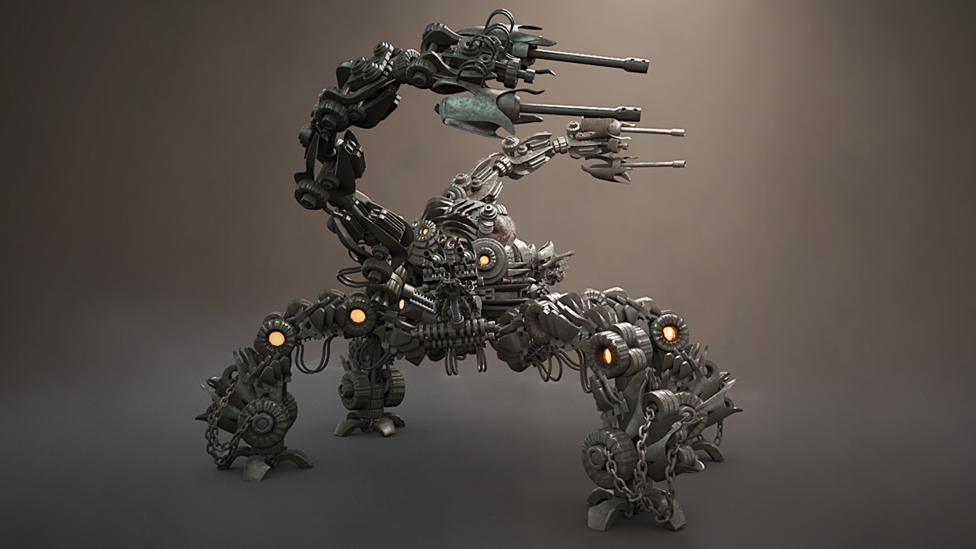 ArtStation - Project - Metal squid