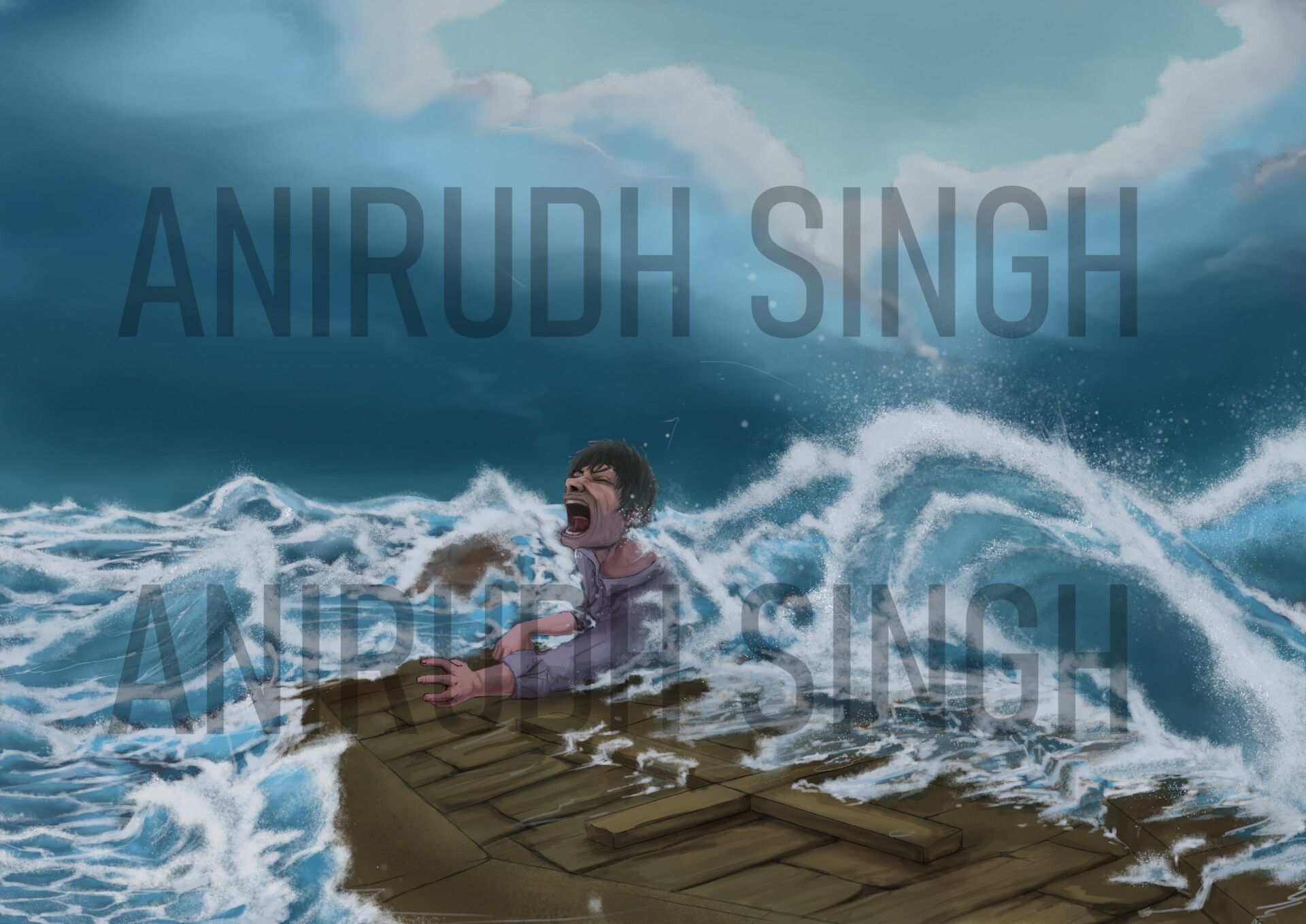 ArtStation - Floating on coffin