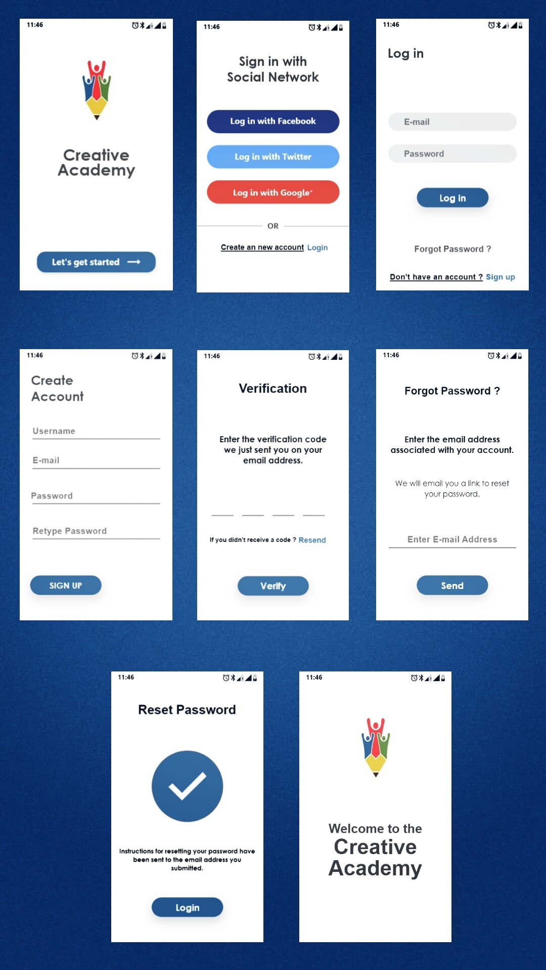 ArtStation - Education User Interface Design