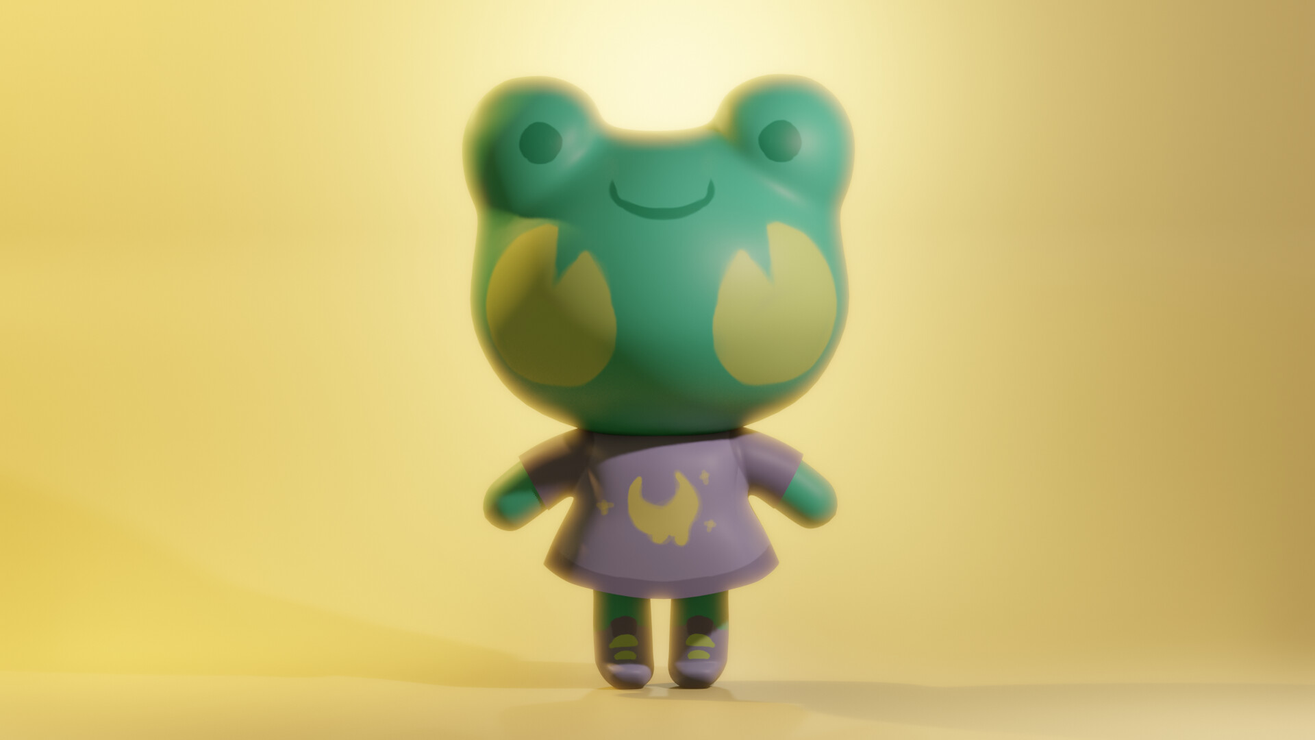 ArtStation - Stylized Frog Character