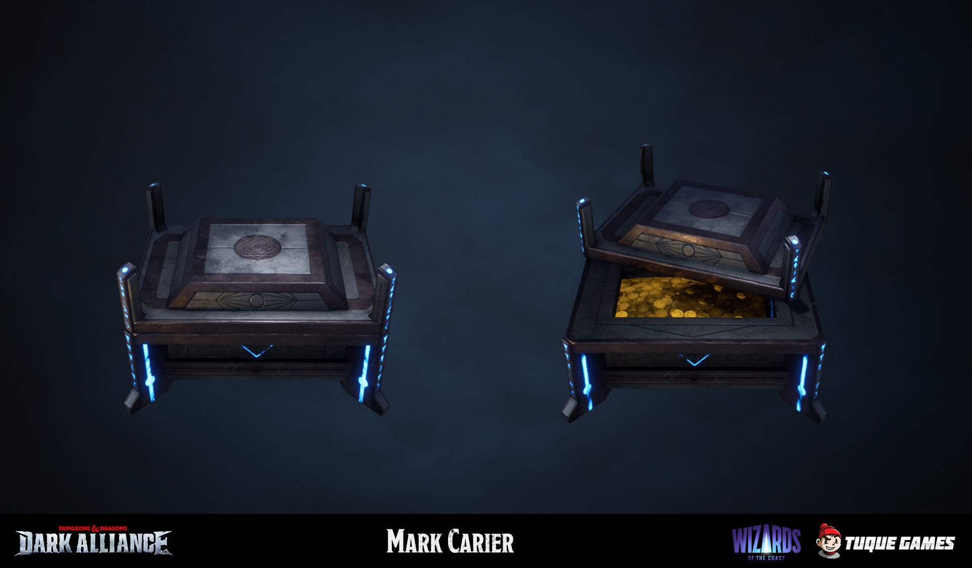 Mark Carier - Netherese Loot Chest - Dungeons & Dragons: Dark Alliance