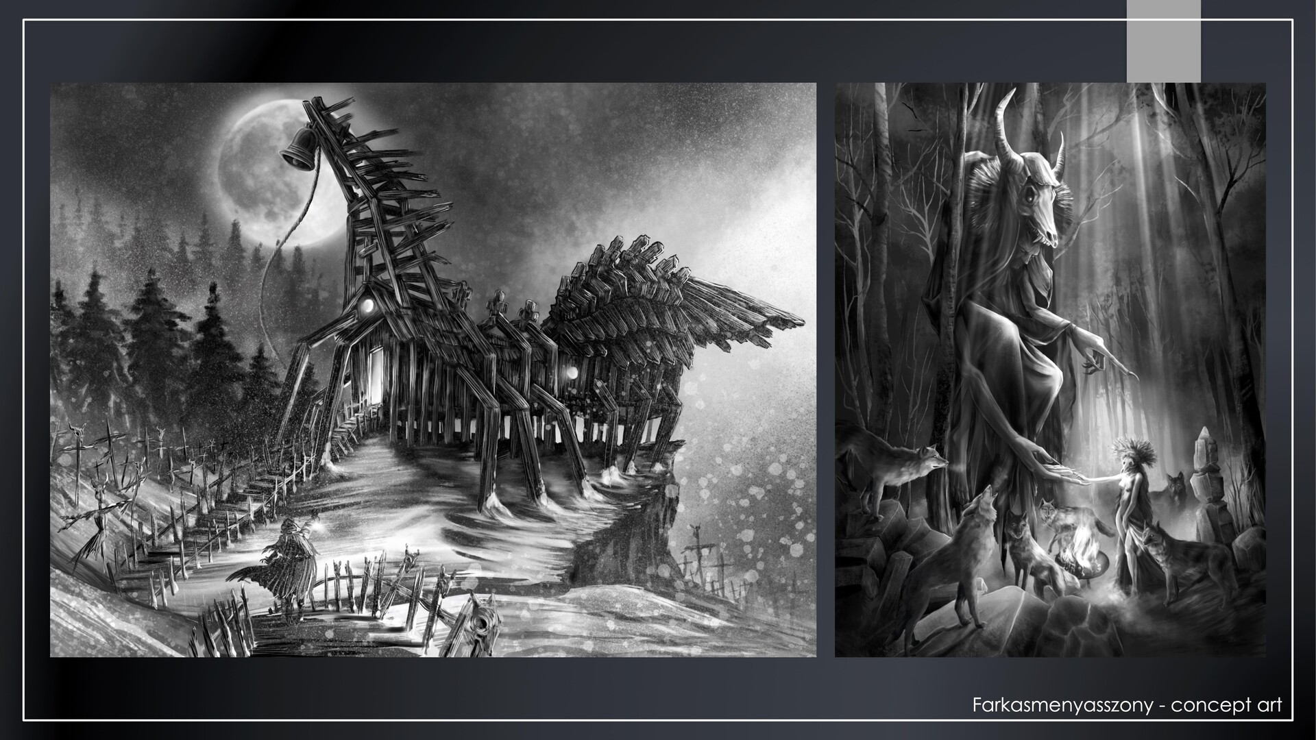 ArtStation - Wolf bride - concept art