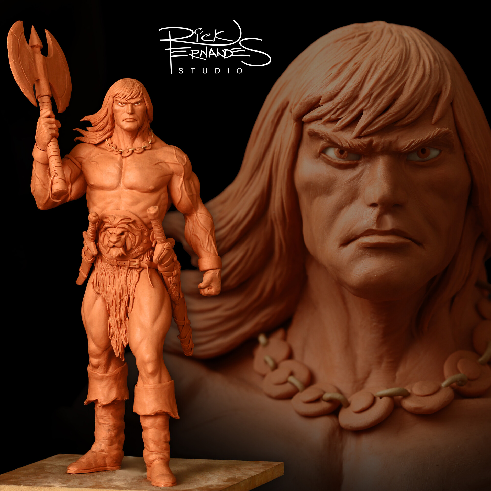 ArtStation - Conan - Sculpture