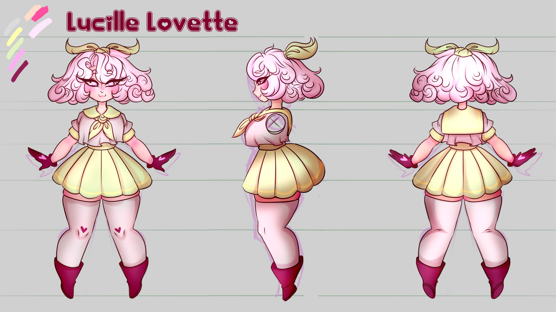 ArtStation - OC Reference Sheets