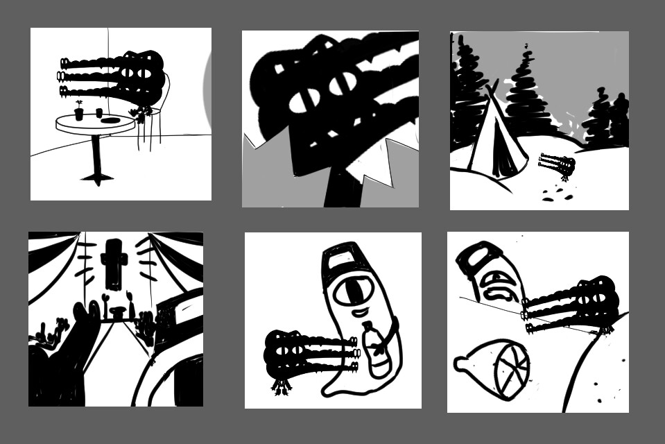 Elachi - Character design