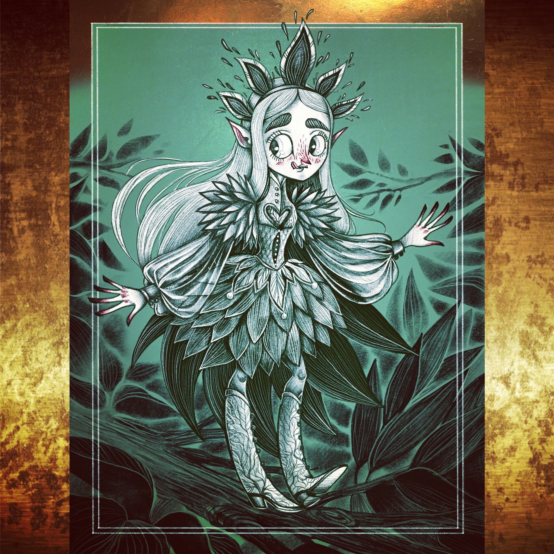 ArtStation - Leaf fairy