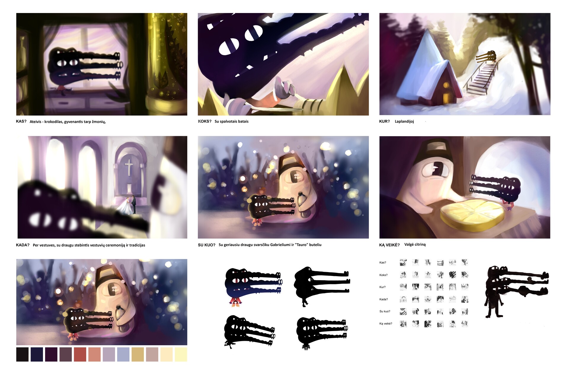 Elachi - Character design