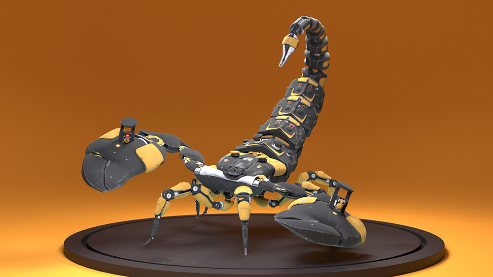 ArtStation - Mechanical Scorpion