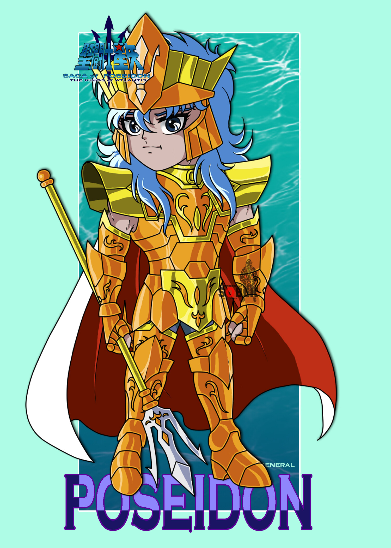 Poseidon Chibi