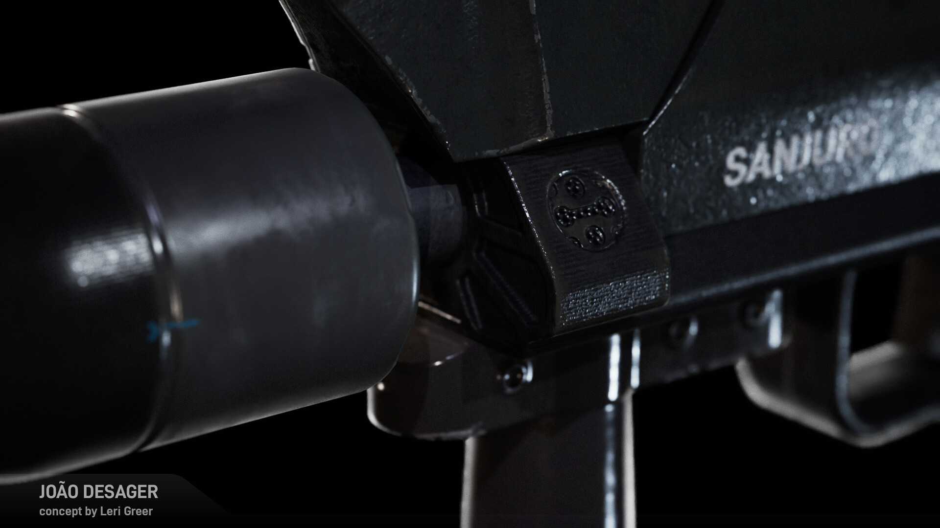 João Desager - Fan Art: NEOTOKYO° - Jitte S - UE4