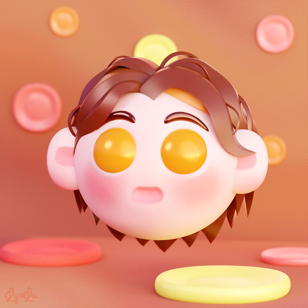 ArtStation - Cute 3D Character