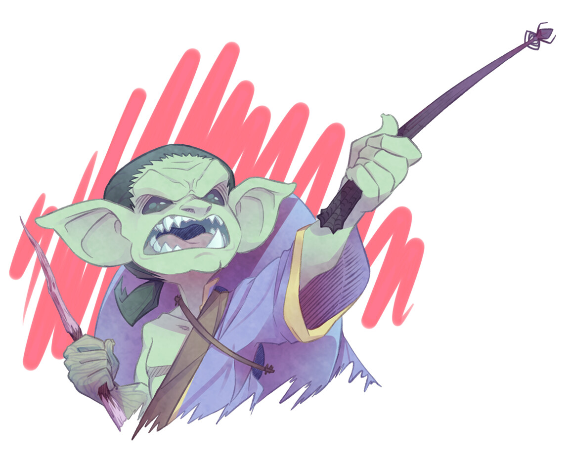 ArtStation - Goblin Wizard