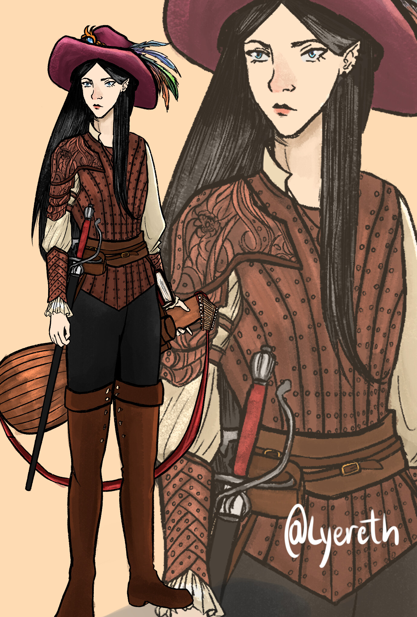 ArtStation - Kayleen concept