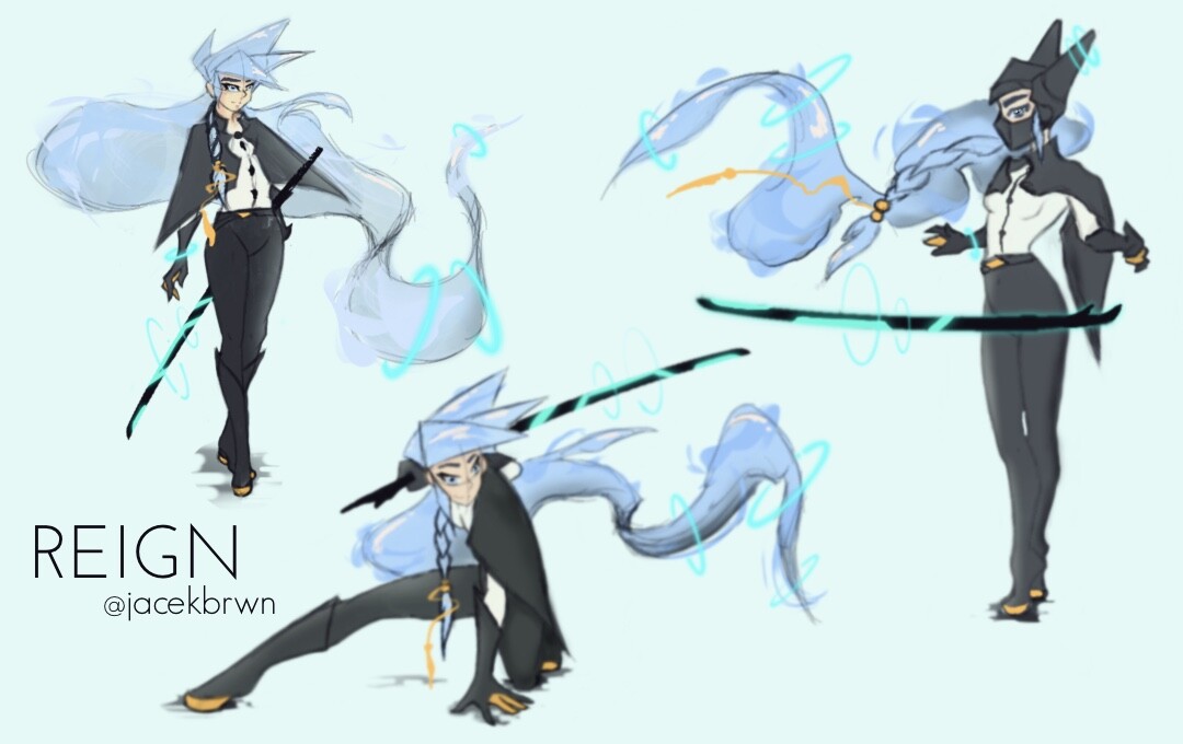 Jacek Brown - Sky Striker ACE - Reign (Character Concept)