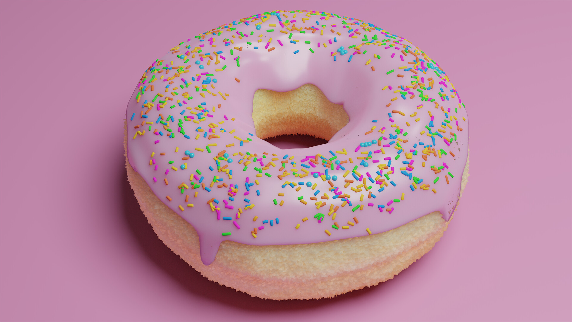 ArtStation - Kern's Blender Guru Donut