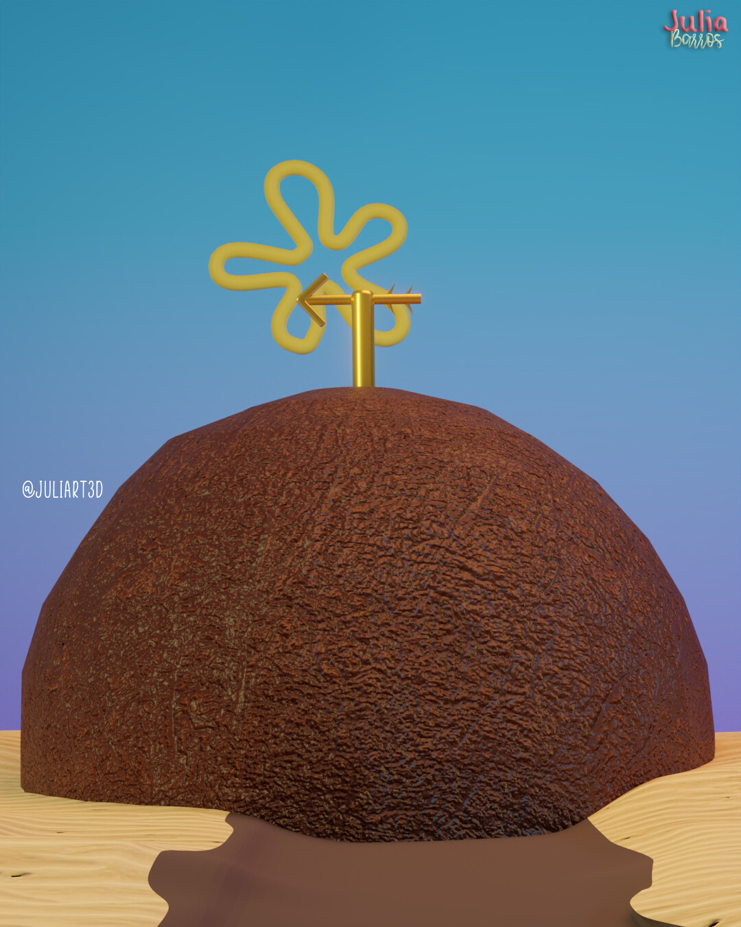 Casa Patrick Bob Esponja