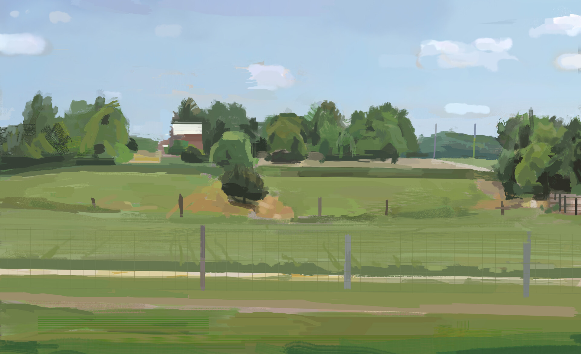 ArtStation - Farm View