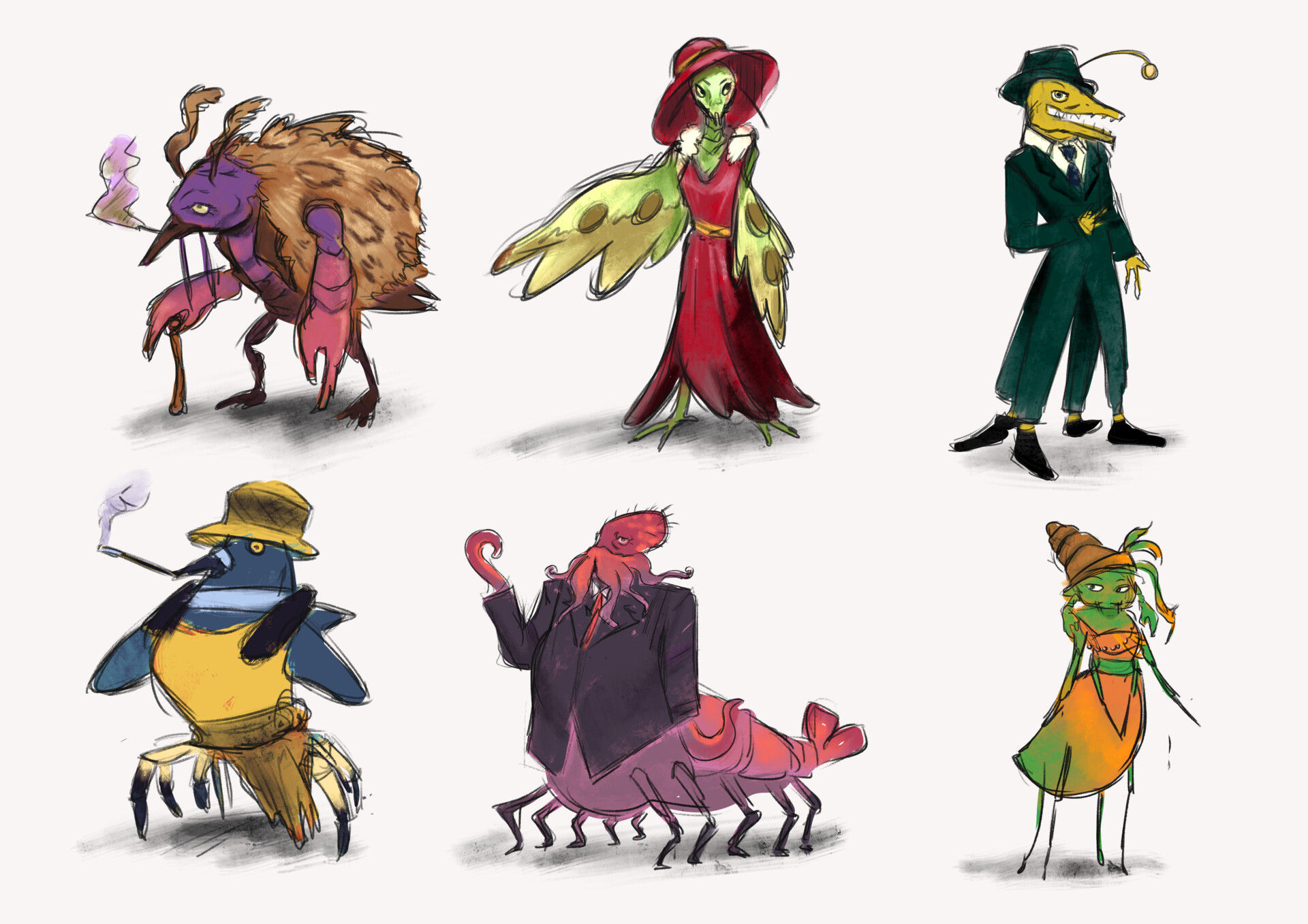 ArtStation - Among Monsters | Game Jam