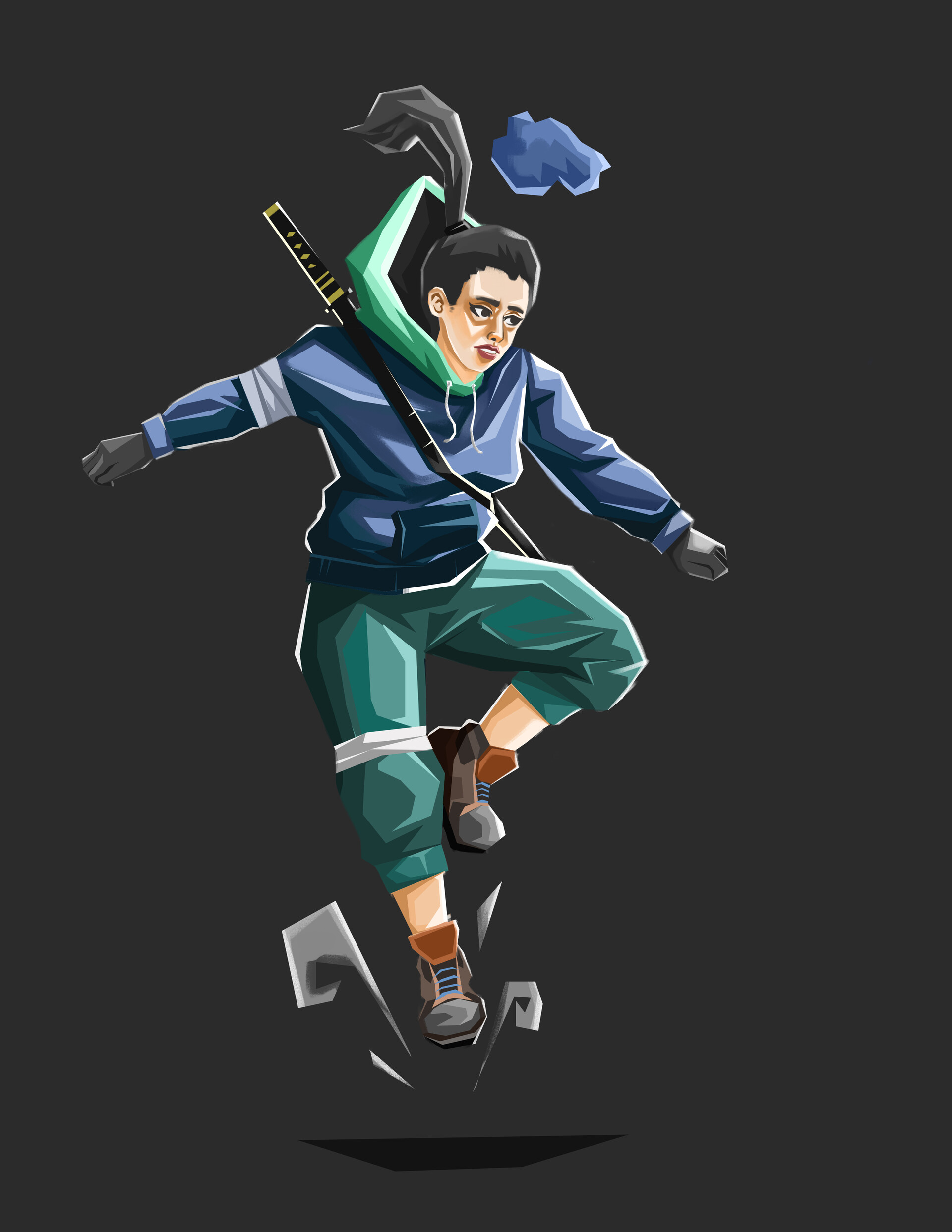 John carlo Mahinay - Quick Studies 01