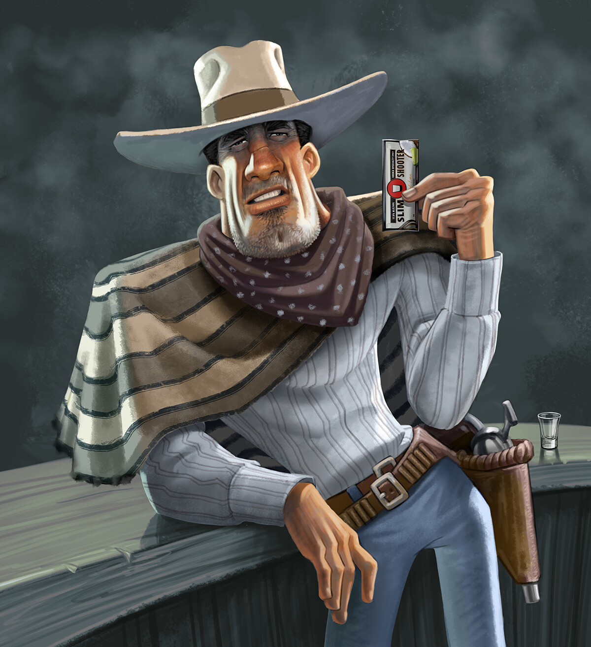 ArtStation - Slim Shooter Cowboy