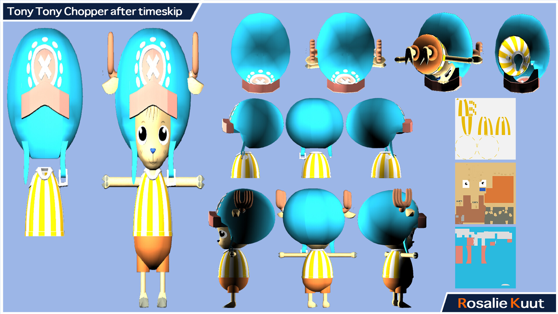 ArtStation Tony Tony Chopper Models, 47% OFF