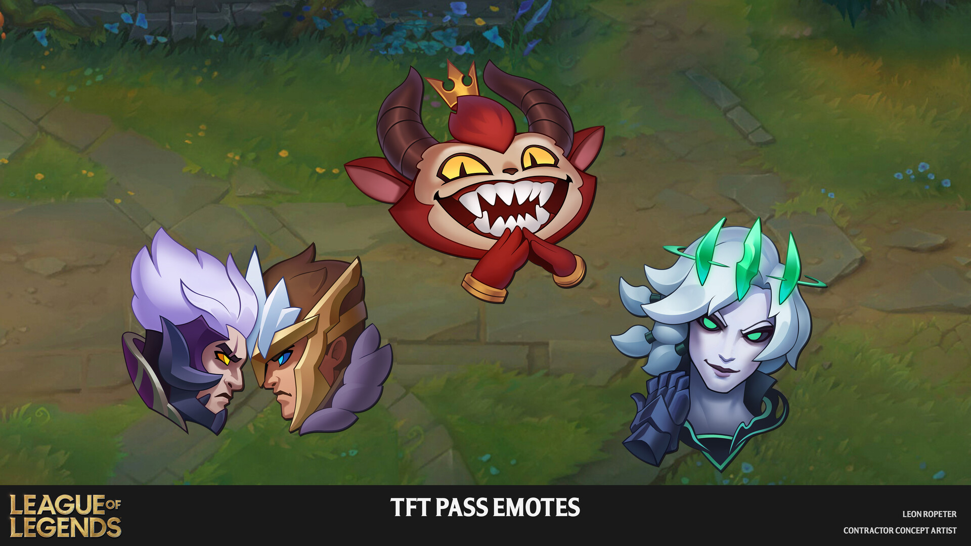 Leon Ropeter - League of Legends - Space Groove & TFT Emotes