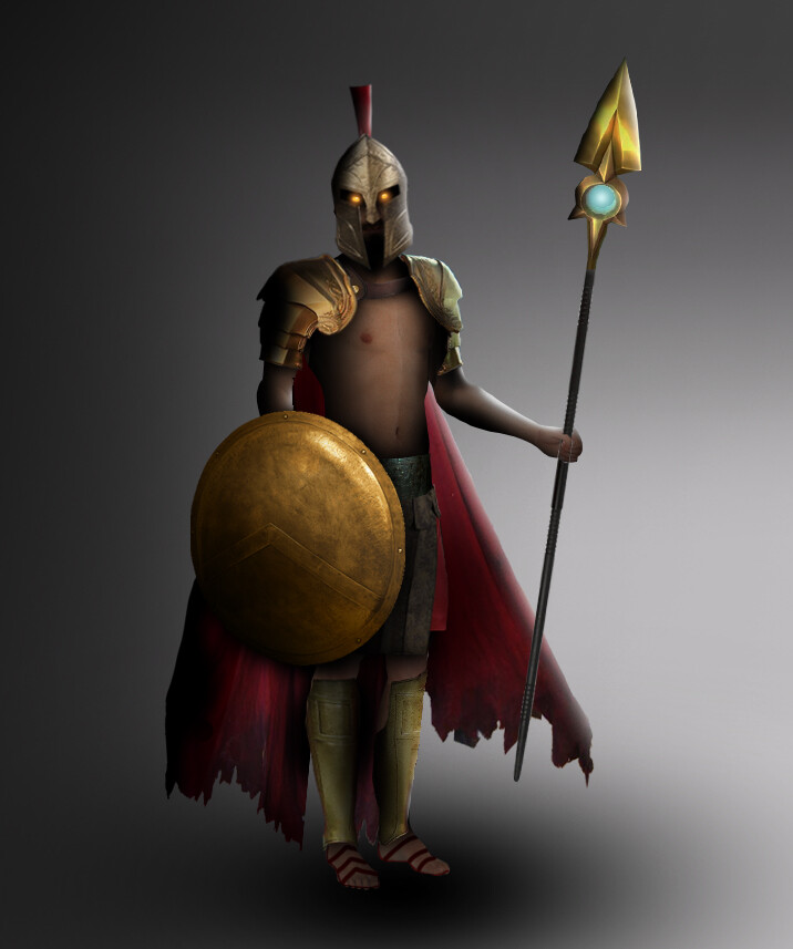 ArtStation - Fantasy Spartan
