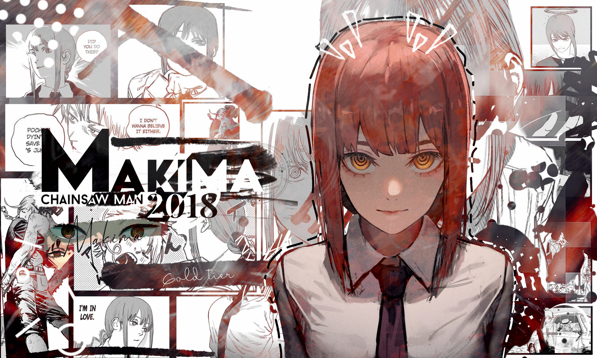 ArtStation - Makima, Chainsaw man — Edit OO6