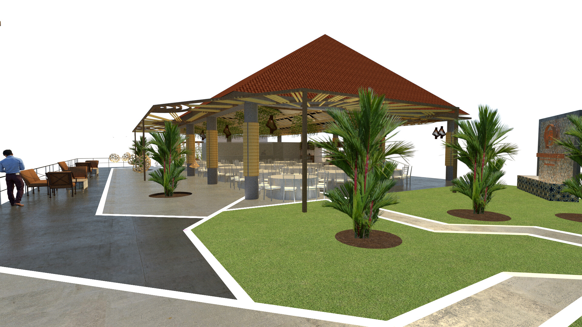 ArtStation - Countryside Events Center Design