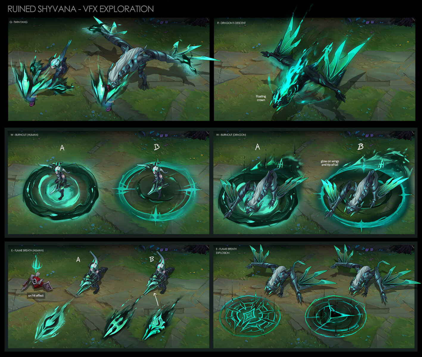 League Of Legends Shyvana Skins