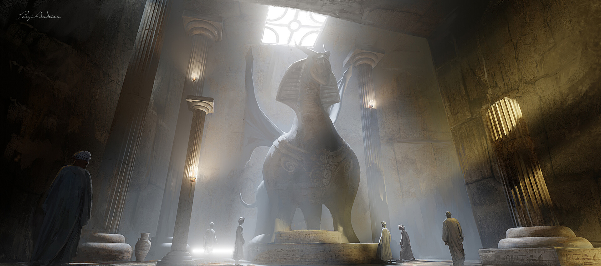 ArtStation - Dragon Spinx