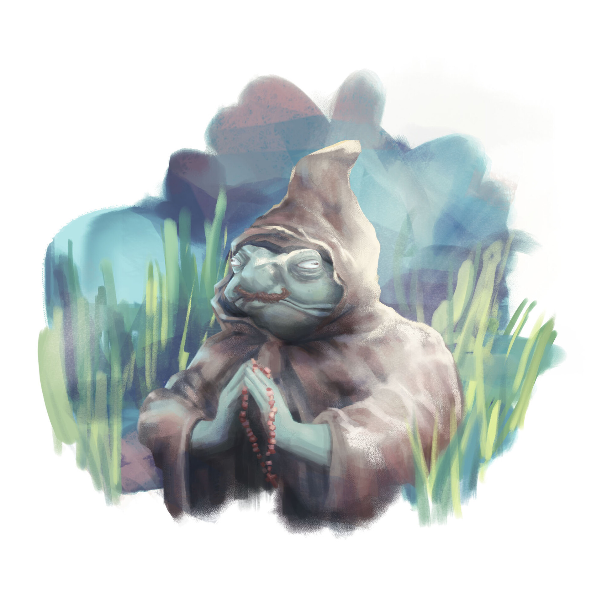 ArtStation - BullFrog (DnD Character)