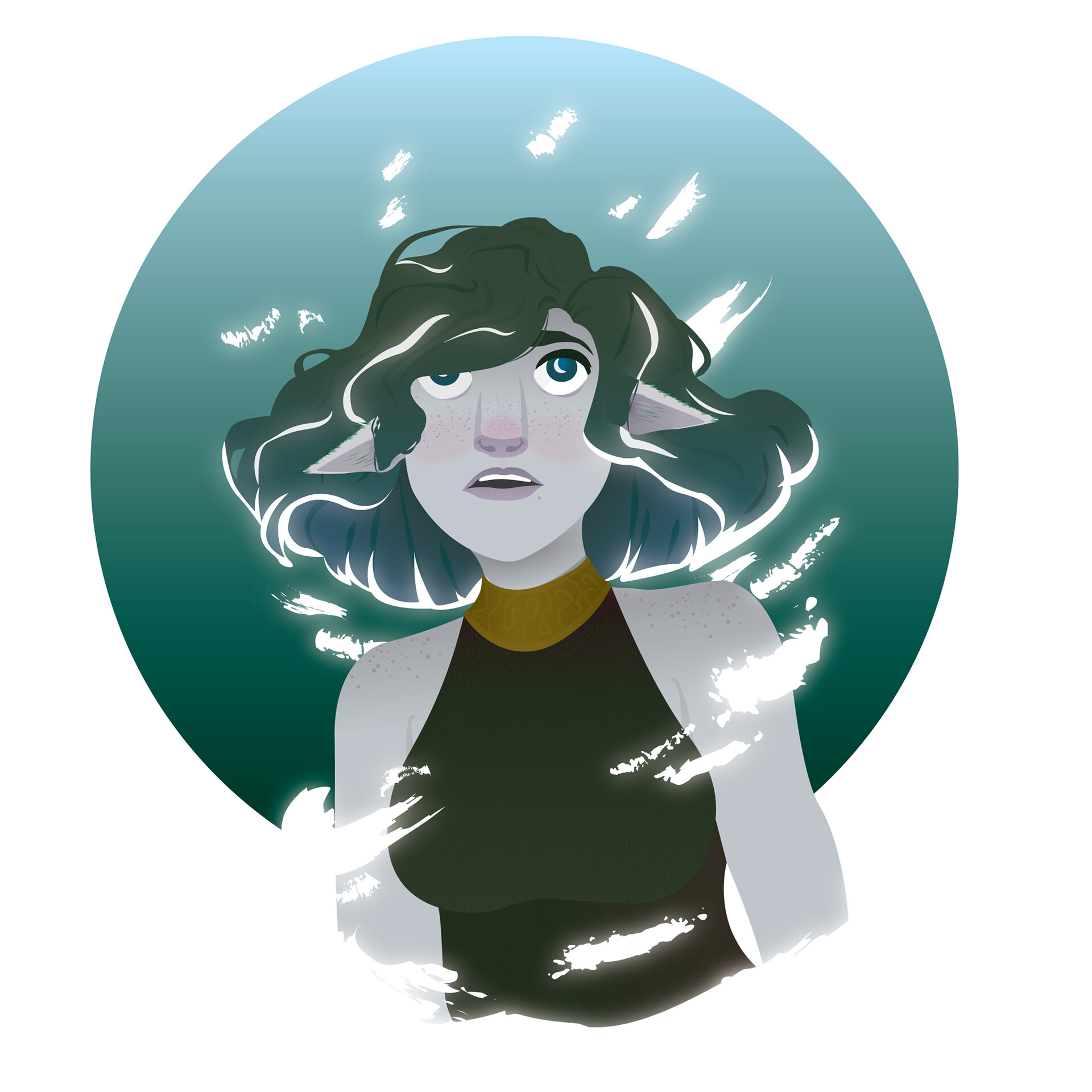 ArtStation - Firbolg Druid Woman