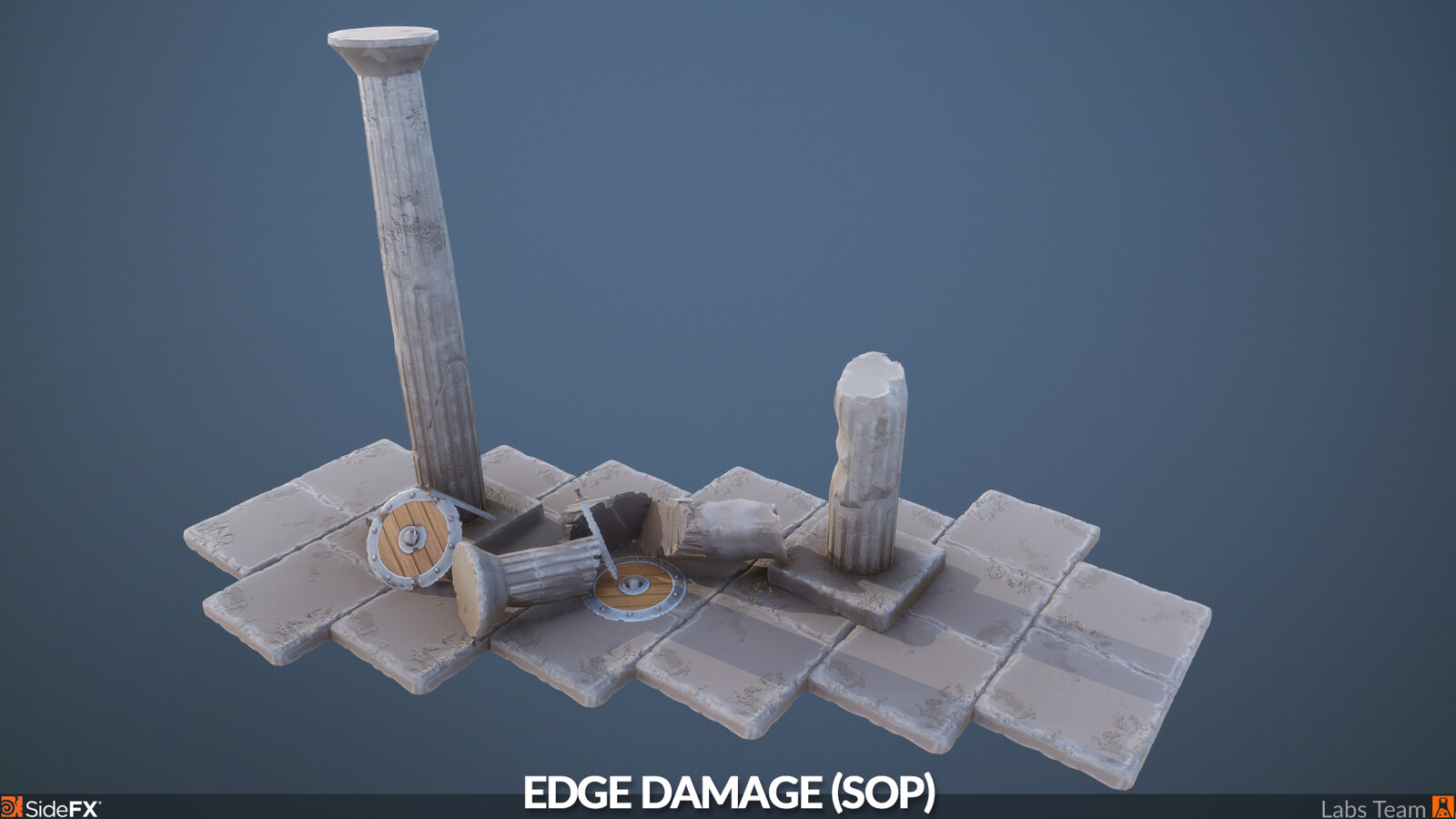 SideFX Labs - Labs Edge Damage