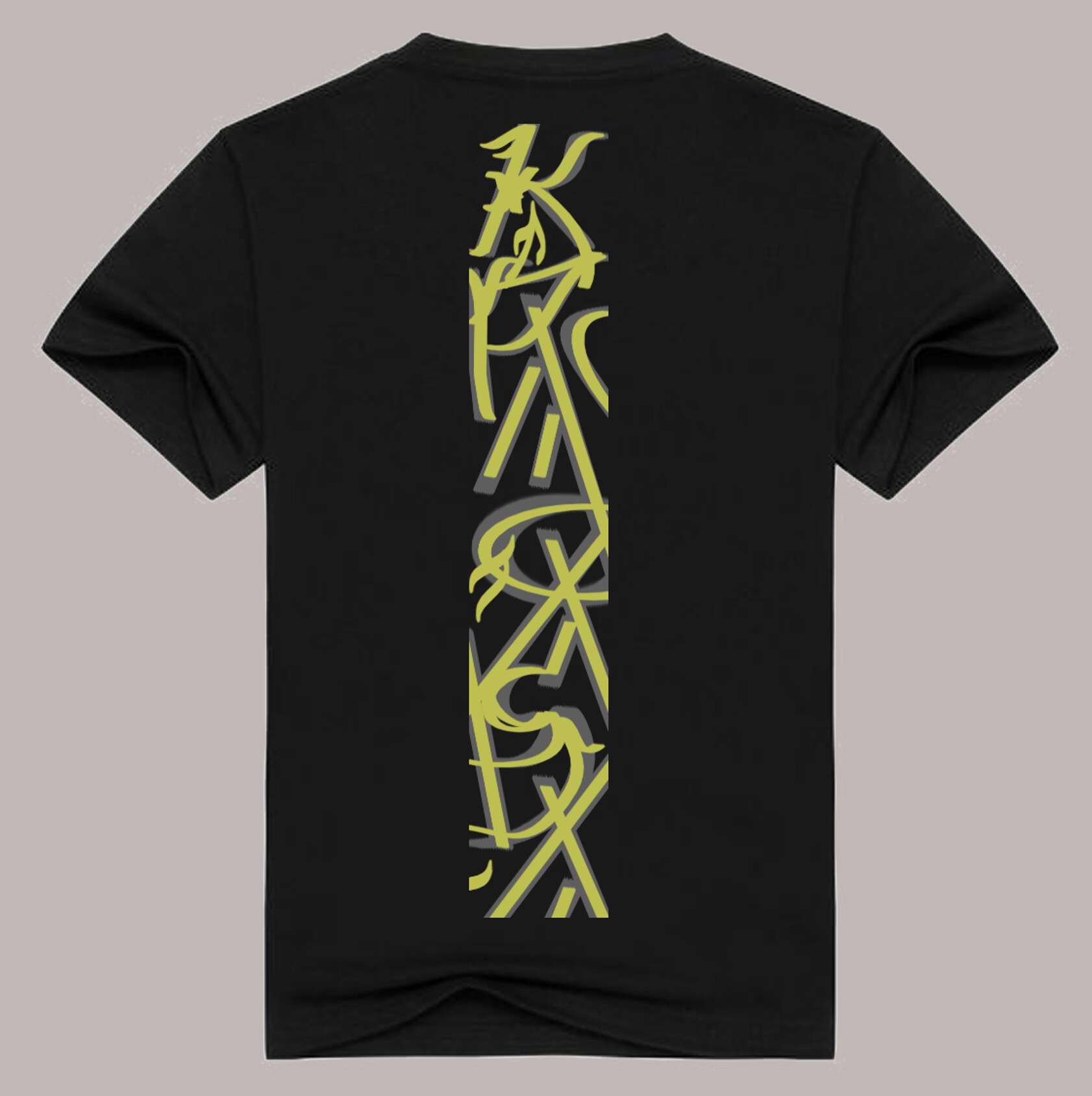 ArtStation - Lettering on t-short