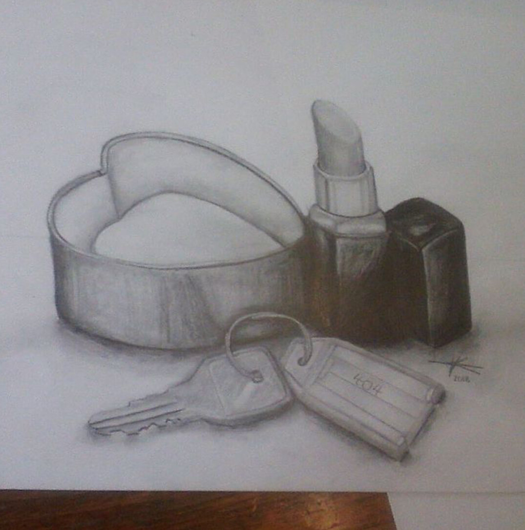 ArtStation - random objects observational sketch