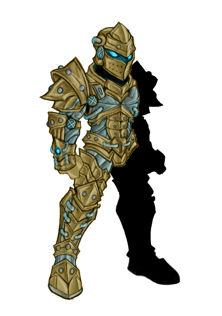 ArtStation - Rustbucket Warrior