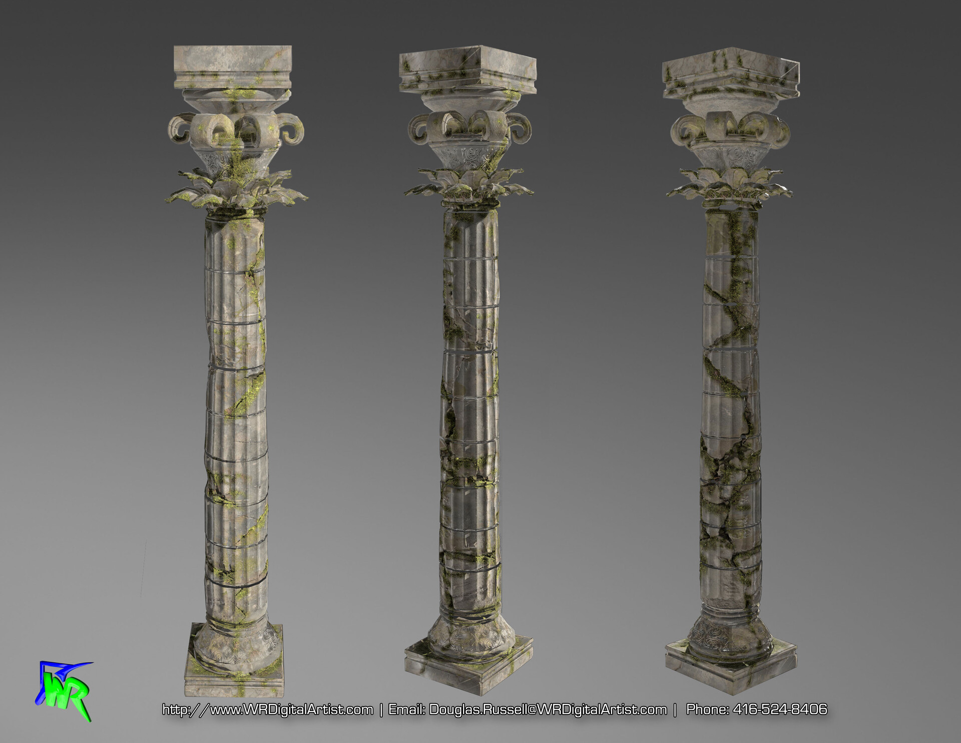 Douglas Russell - Ancient Esoteric Fantasy Pillars