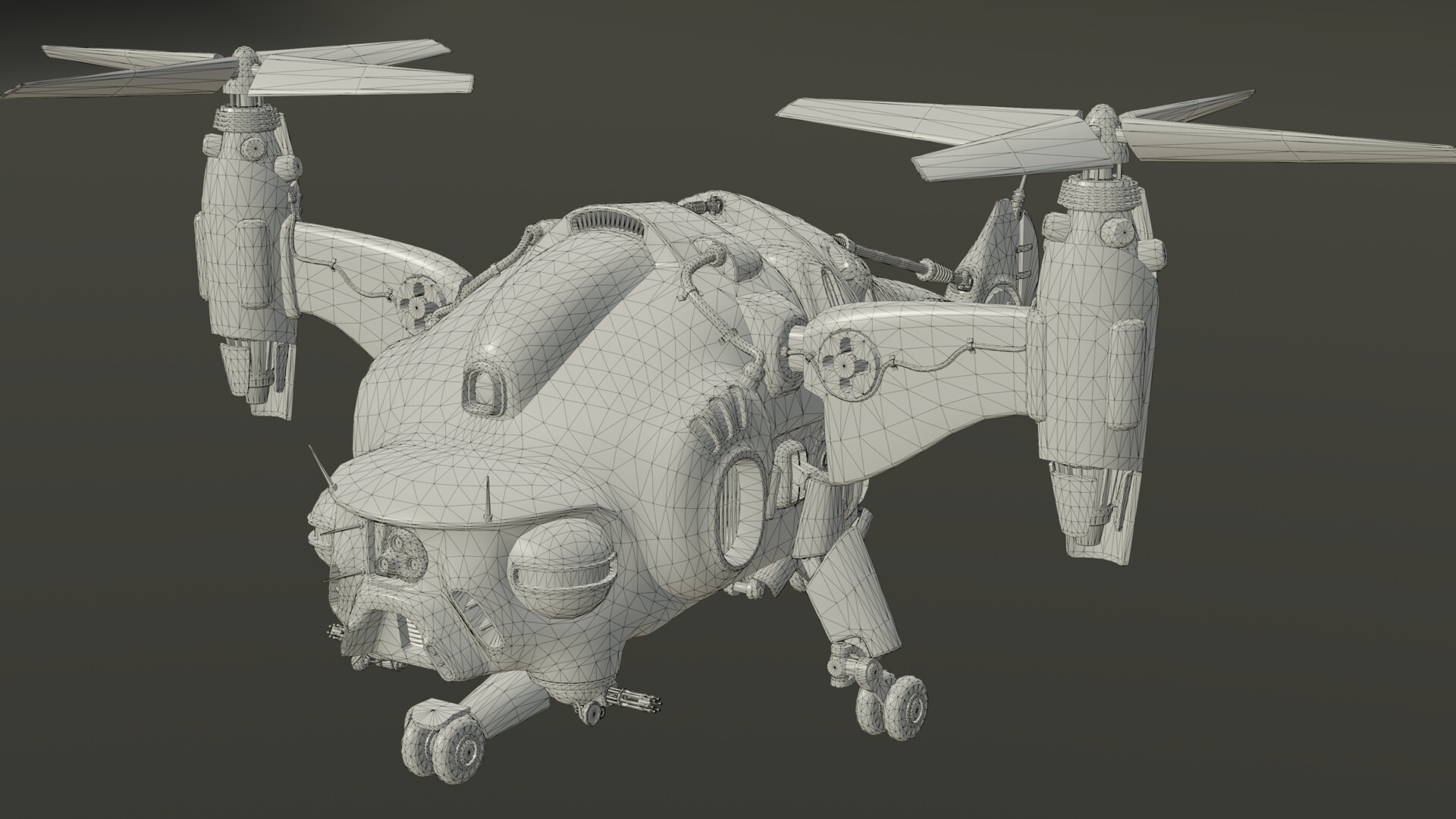 Artem Nikulin - Vertibird from the Fallout series