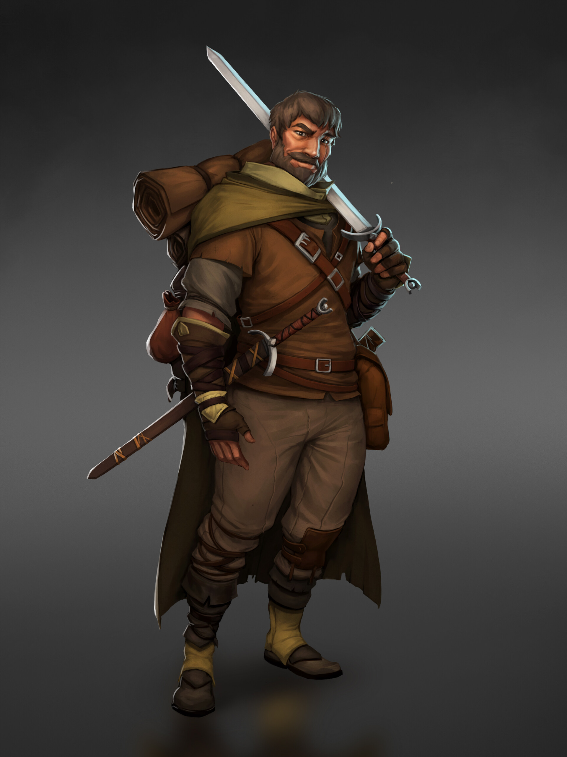 ArtStation - D&D Character Commission - Garret