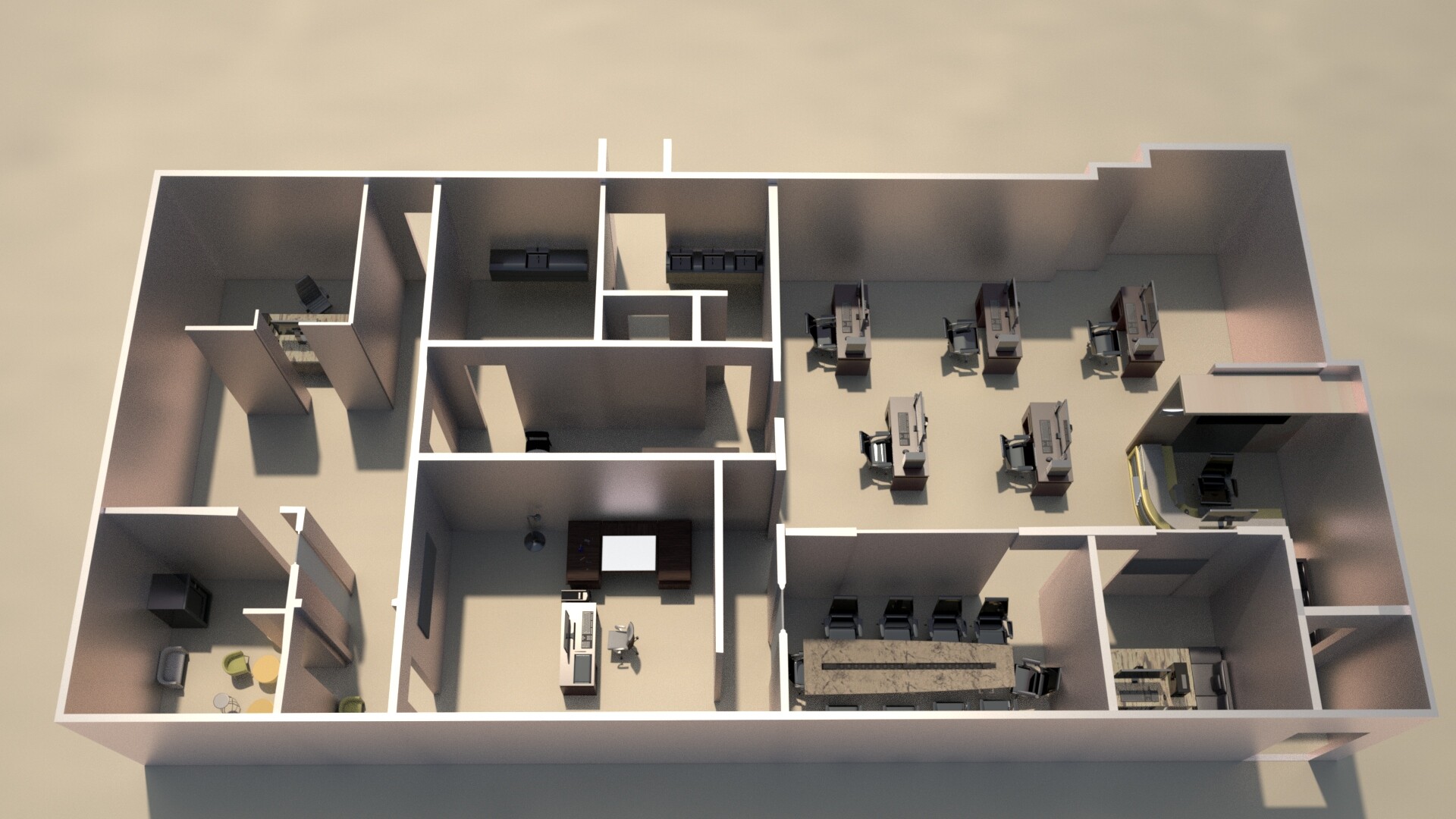 ArtStation - Studio Architectural 3D Model