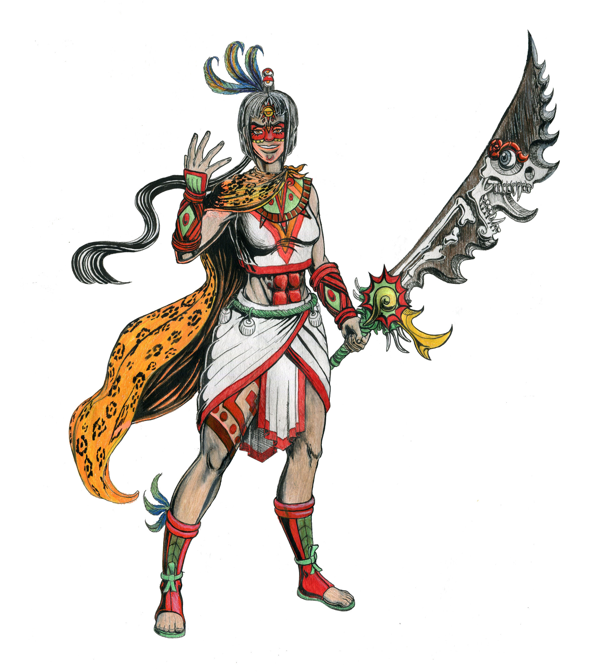 ArtStation - Tonantzin (Card Design)