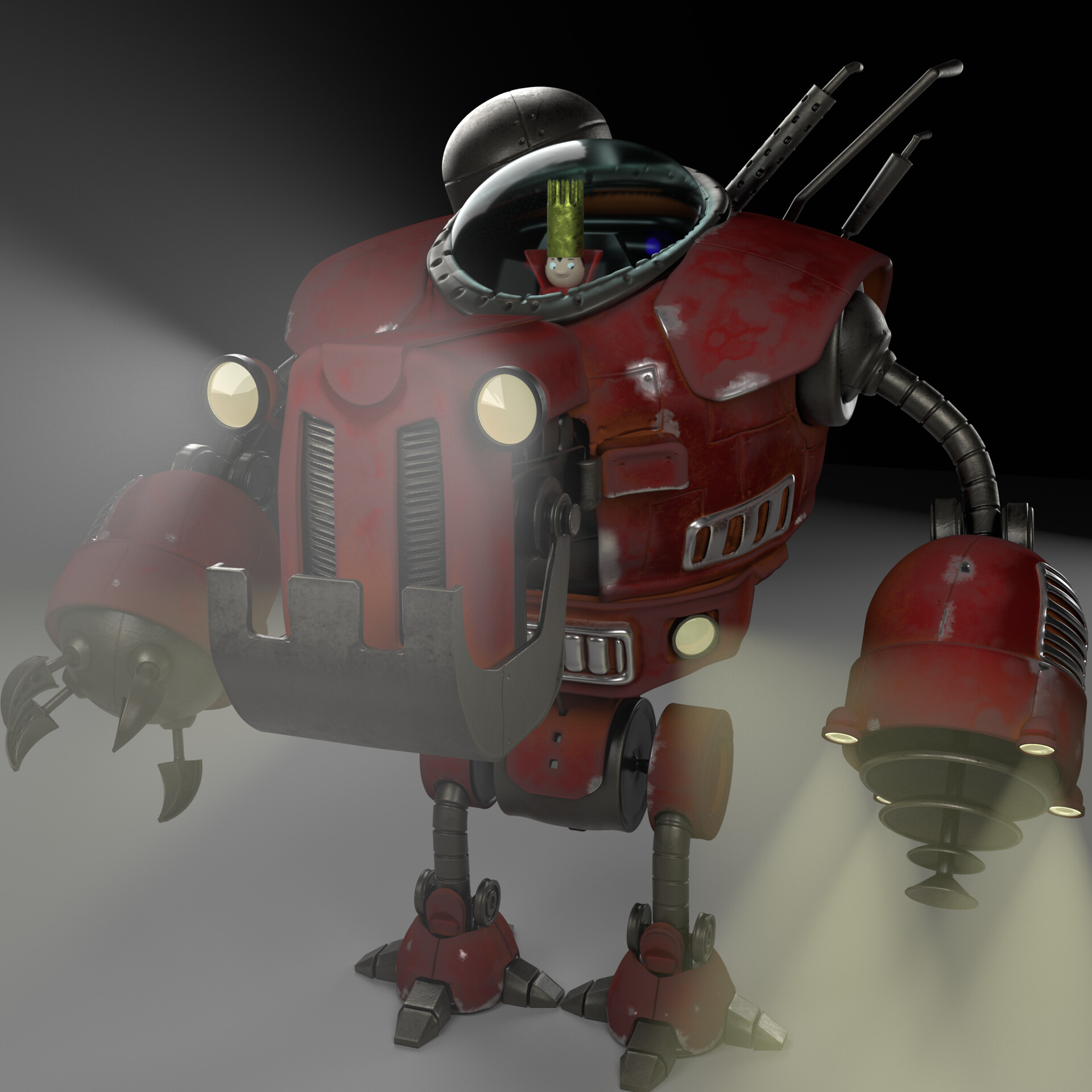 ArtStation - Warbot mark 2