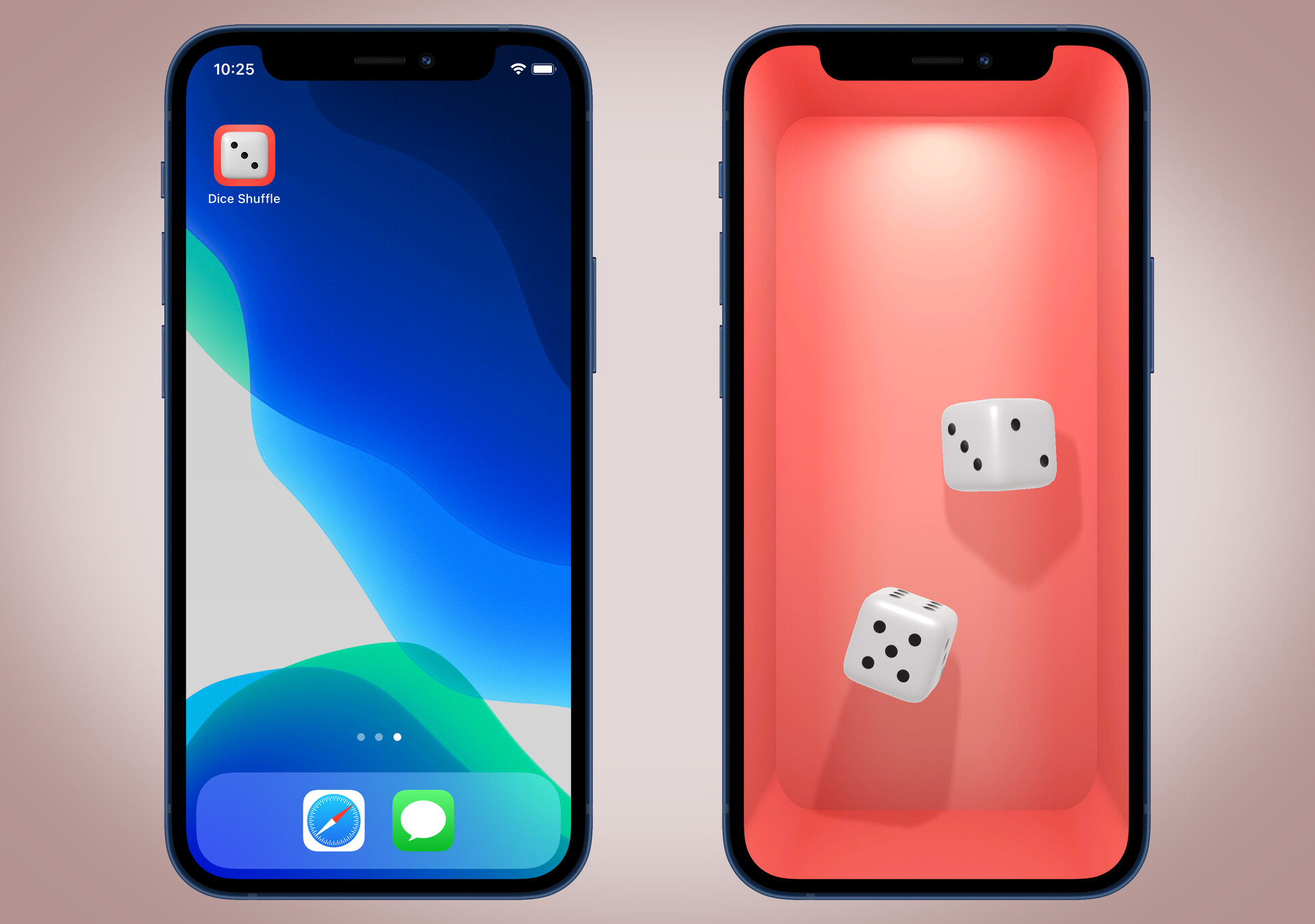 Mikhail Sharanda - Dice Shuffle – dice roll mobile app / concept ...