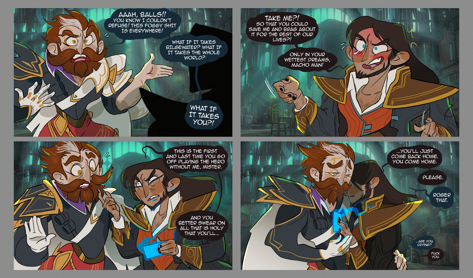 ArtStation - Blue Card (comic)